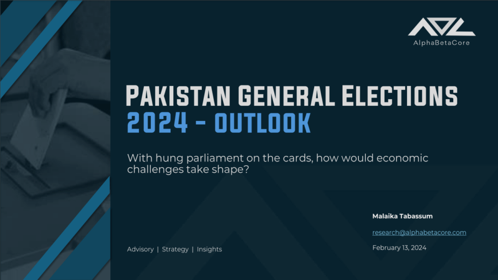 Pakistan General Elections Outlook - 2024 - Alpha Beta Core